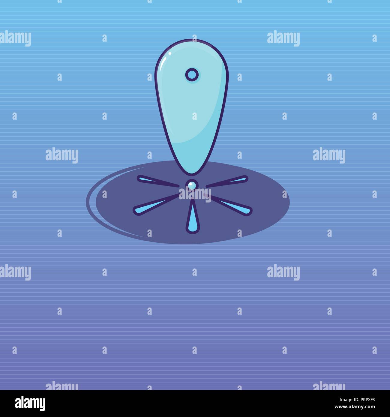 Flat design business Vector Illustration concept Empty copy space ...