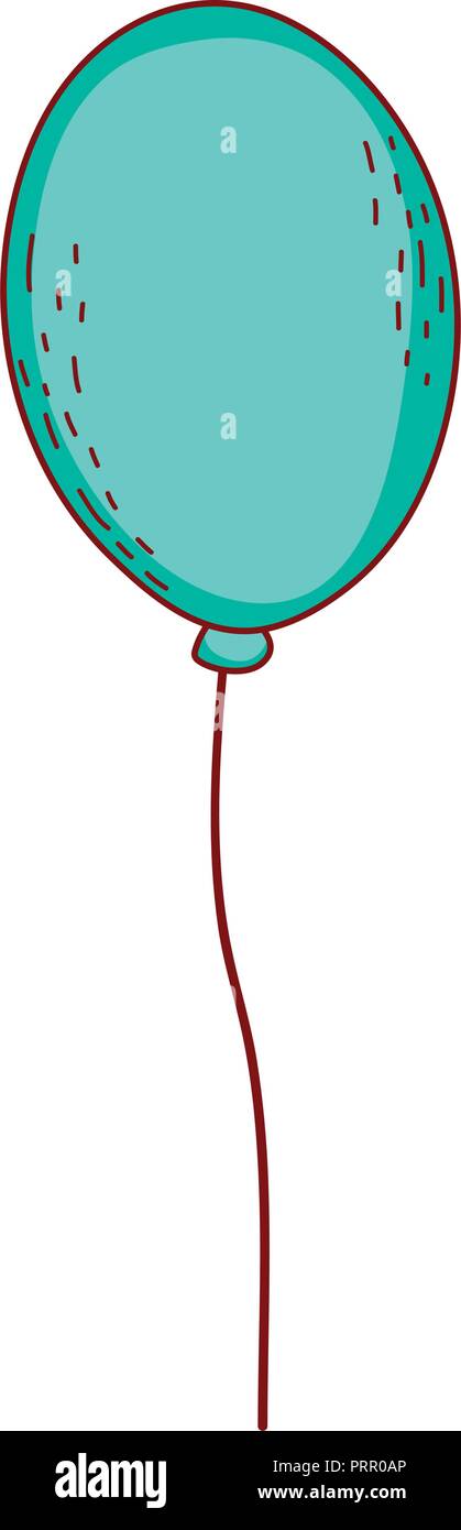 Inflatable balloon flight Stock Vector Images - Alamy