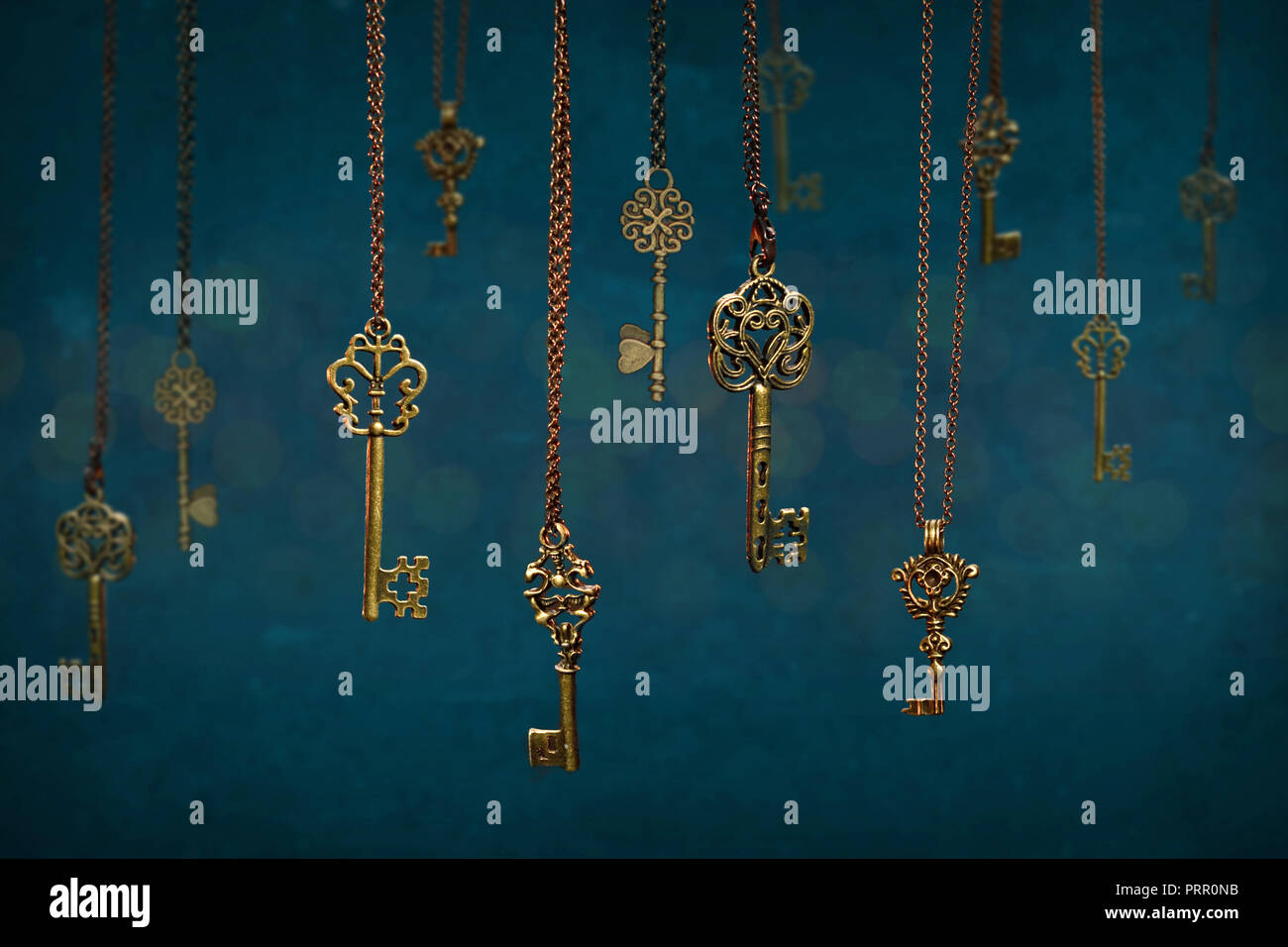 many keys to open the right door Stock Photo - Alamy