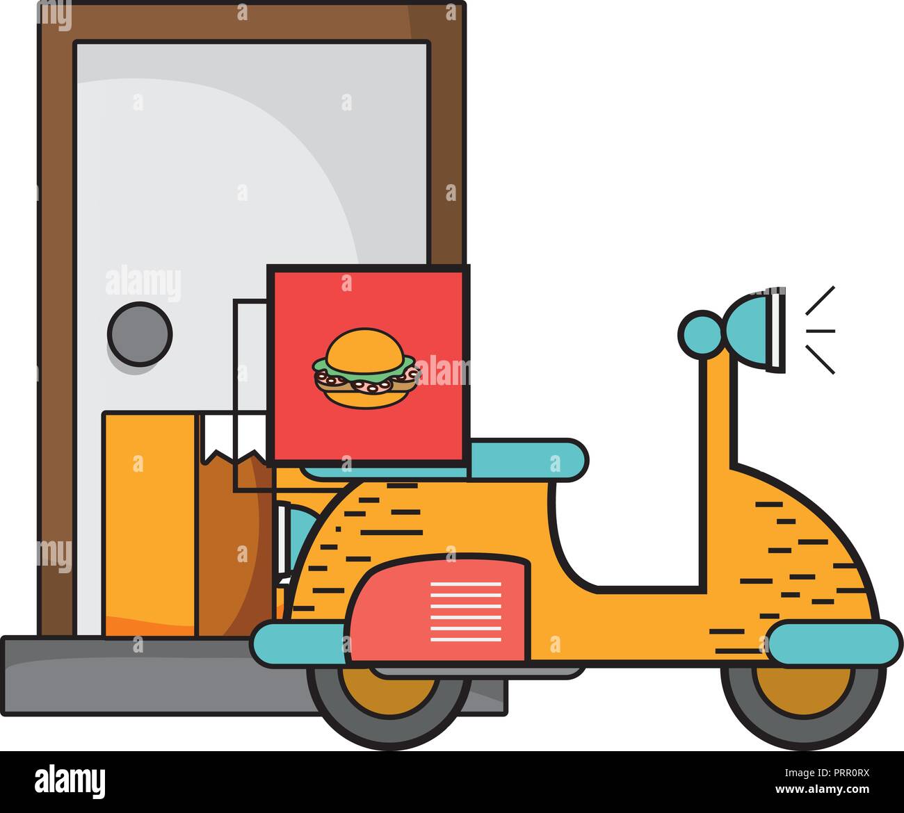 Fast delivery service elements Stock Vector Images - Alamy