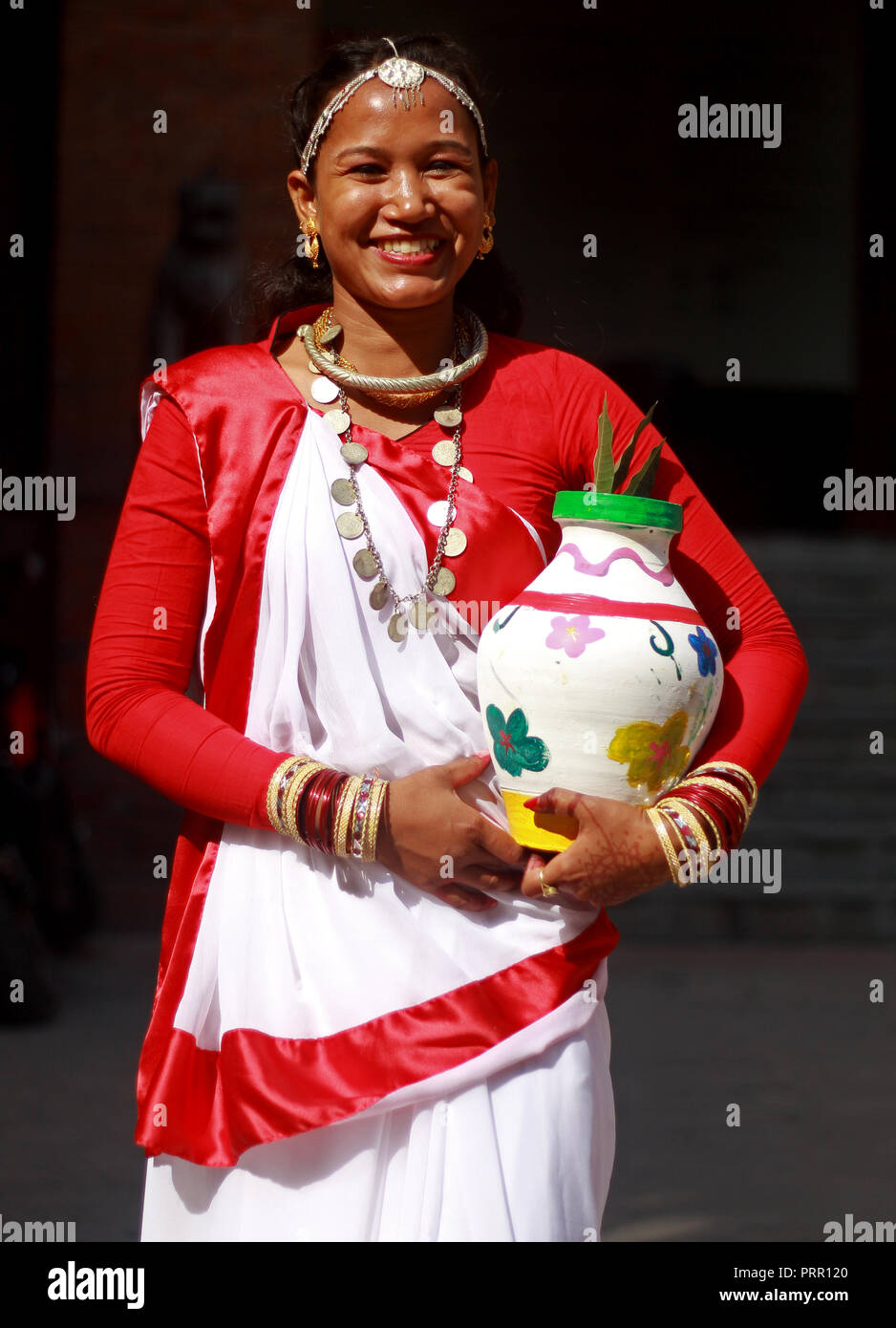 Tharu women hi-res stock photography and images - Alamy