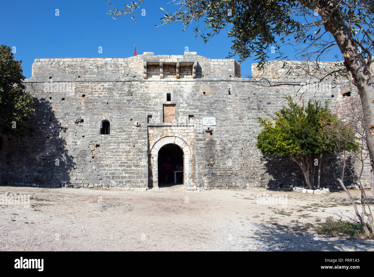 Ali Pasha Castle, Albania Stock Photo - Alamy