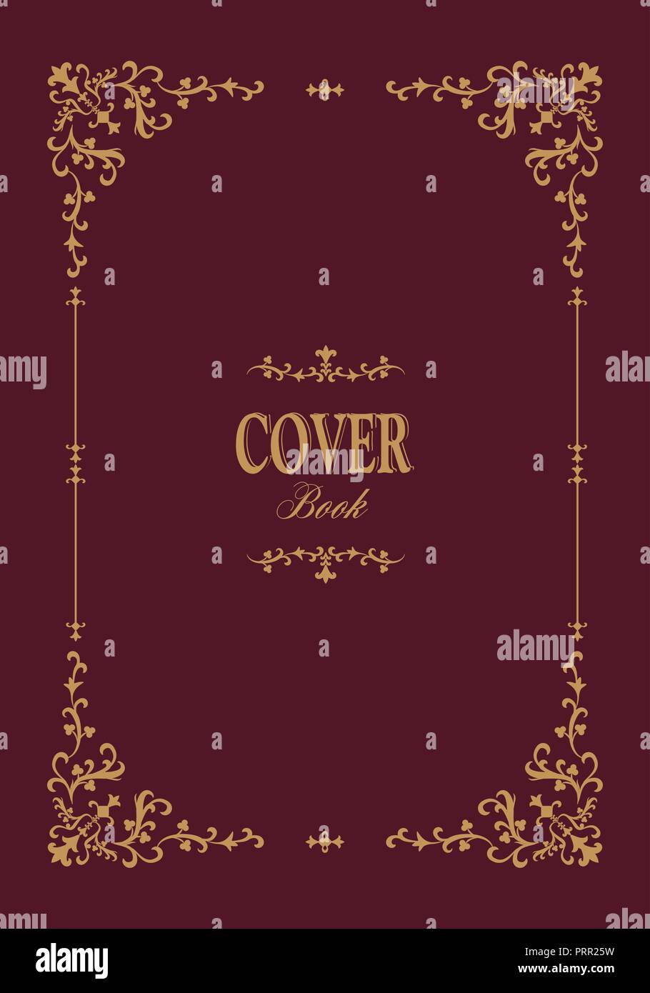 Book cover frame hi-res stock photography and images - Alamy