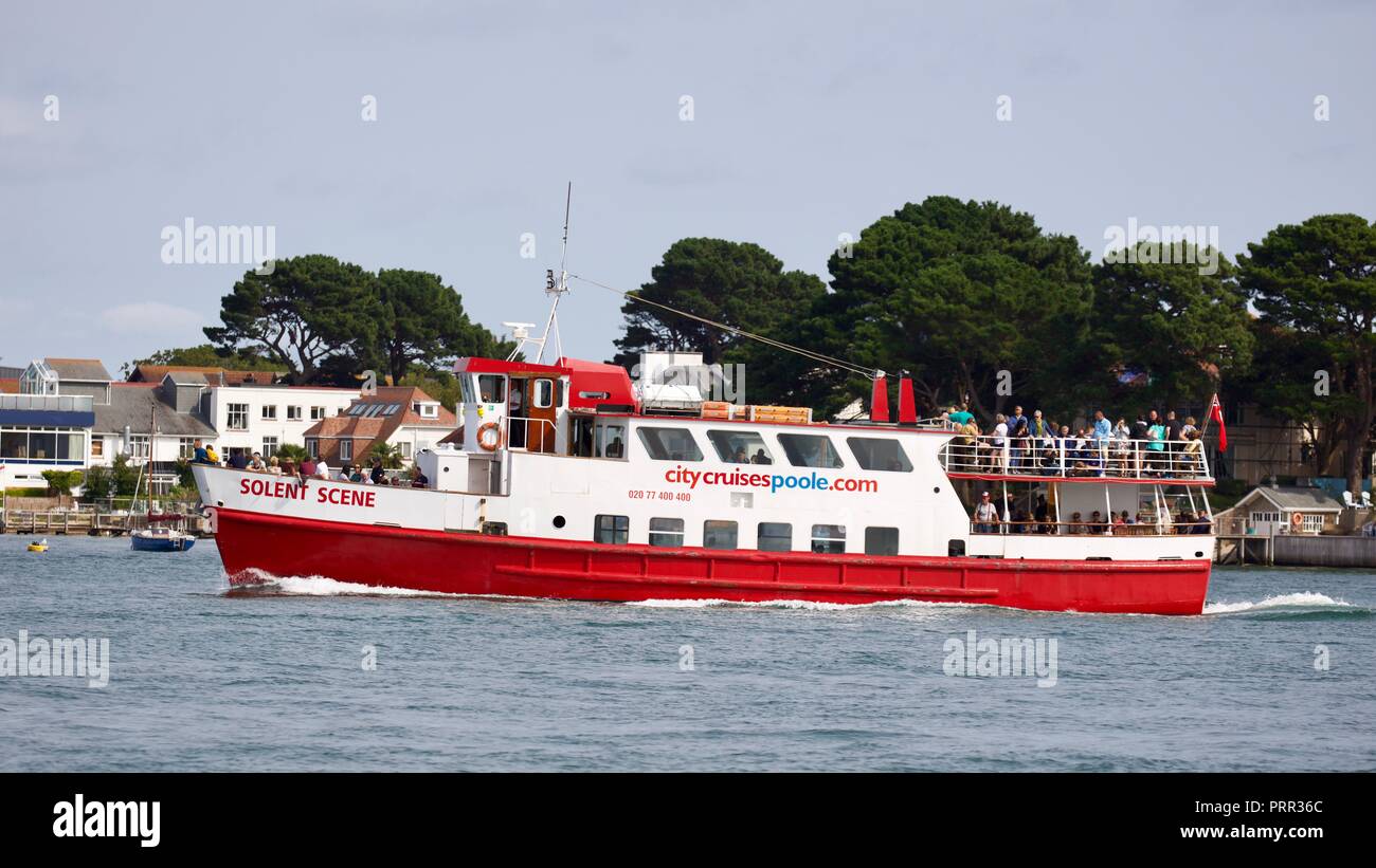 City Cruises Poole - Solent Scene on a sightseeing trip around Poole ...