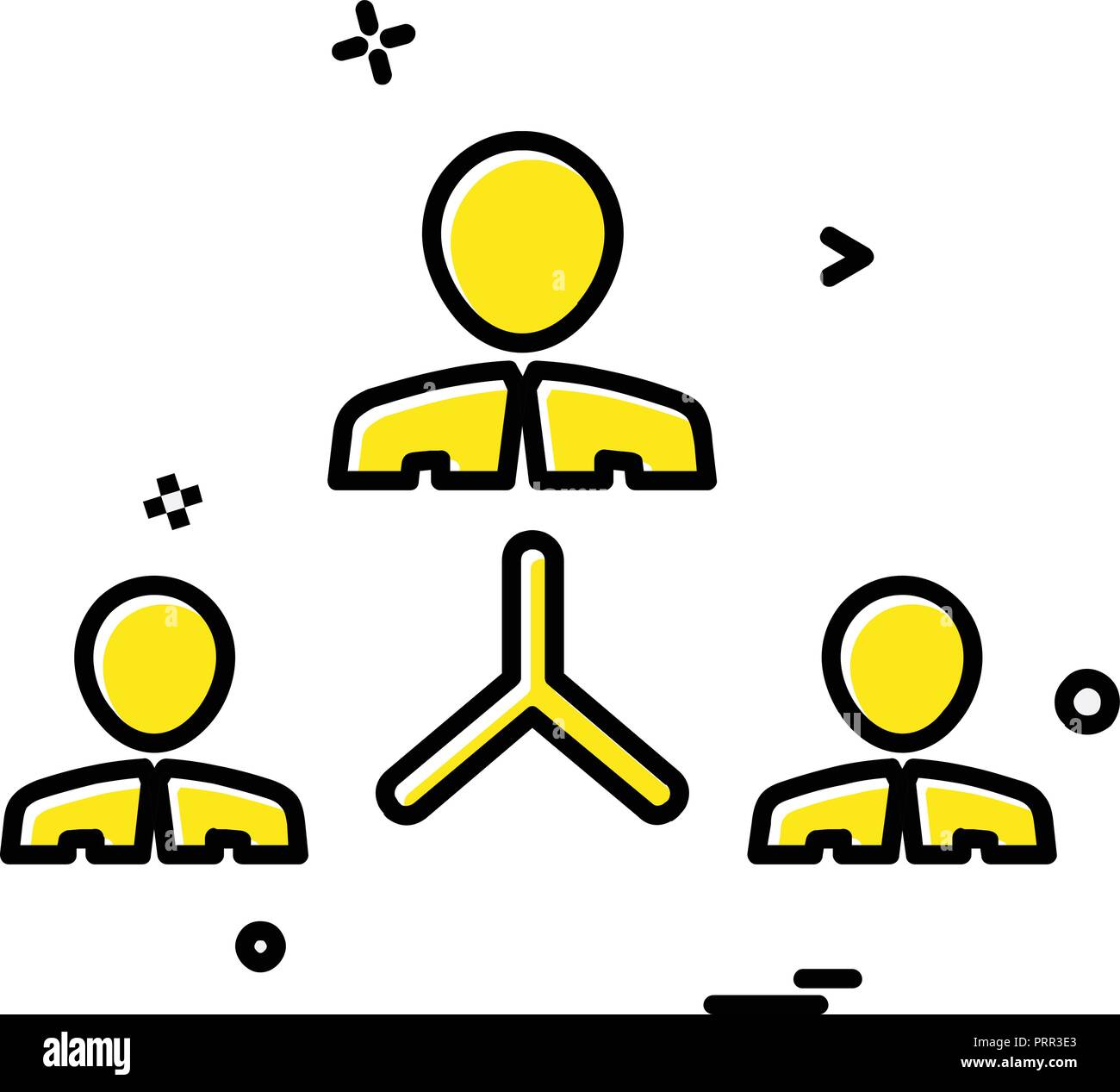 Team icon design vector Stock Vector Image & Art - Alamy