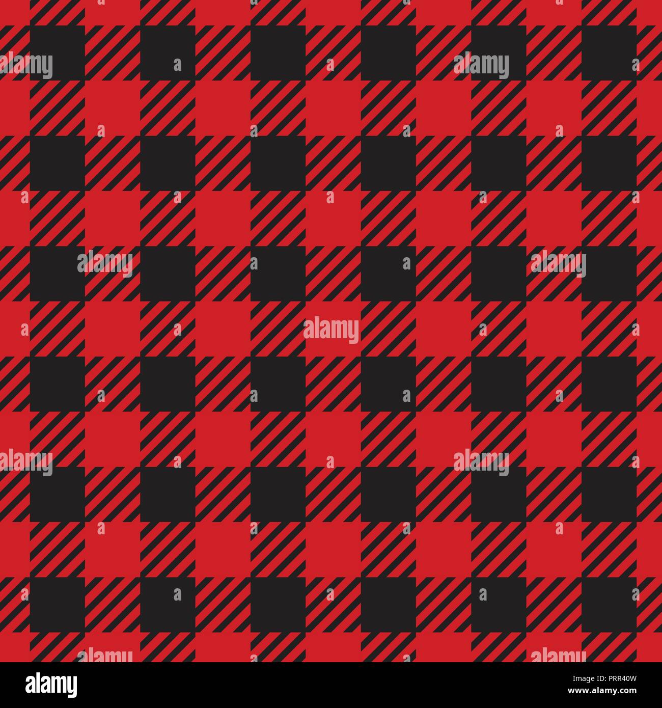 Vector Seamless pattern. Cell background red color fashion cloth cage ...