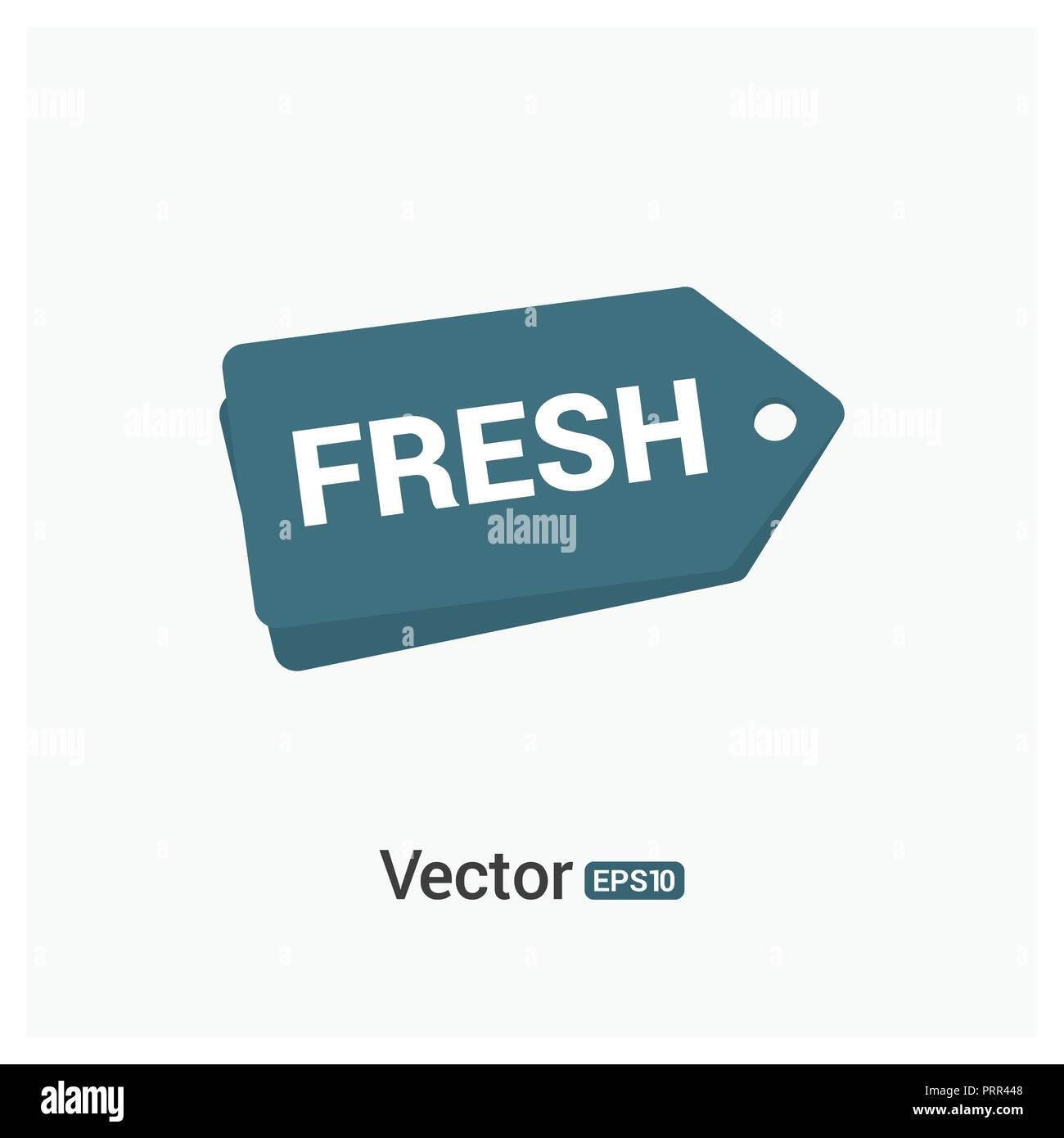 Tag design with typography and white background vector Stock Vector ...