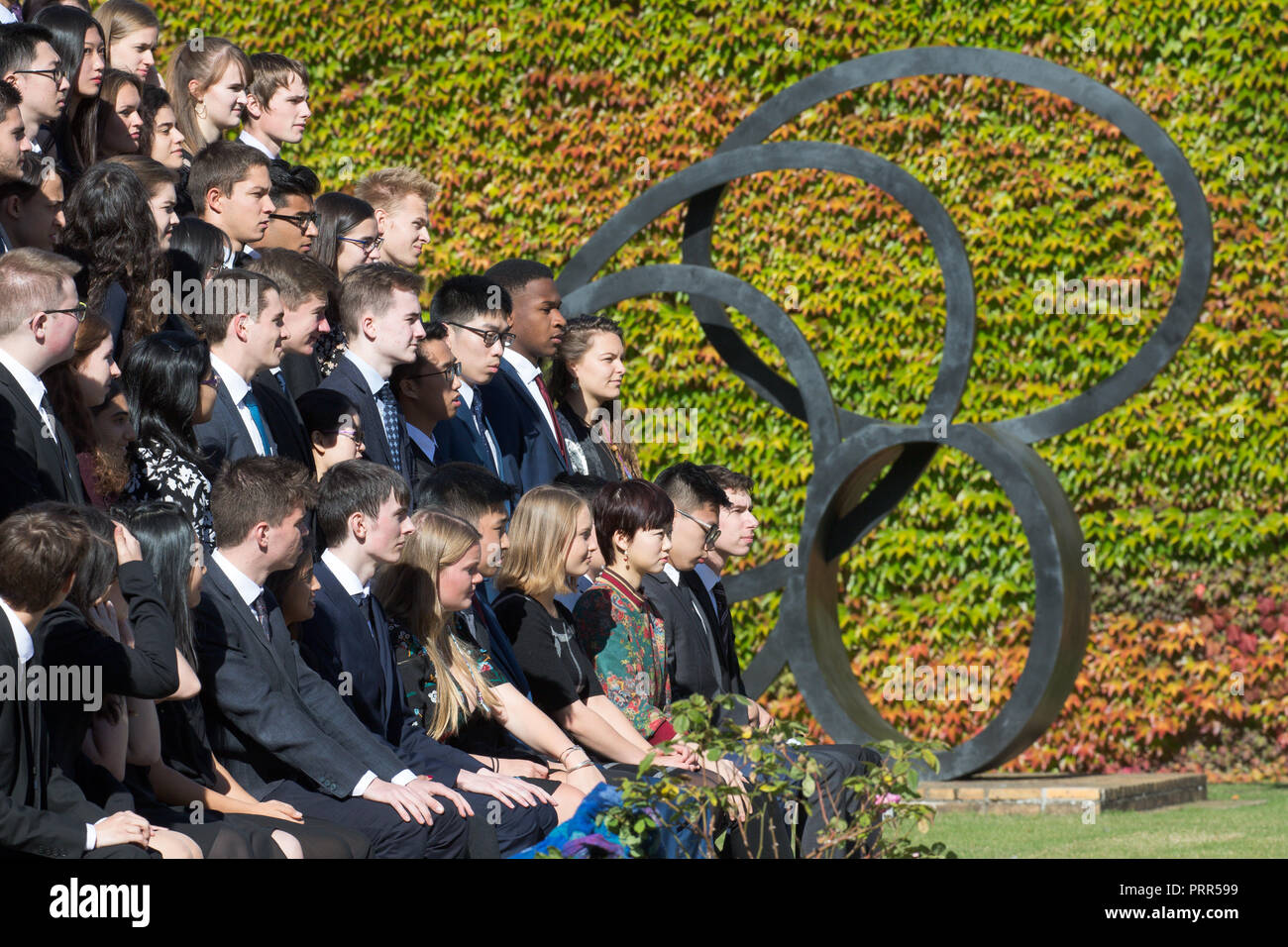 First year students university hi-res stock photography and images - Alamy