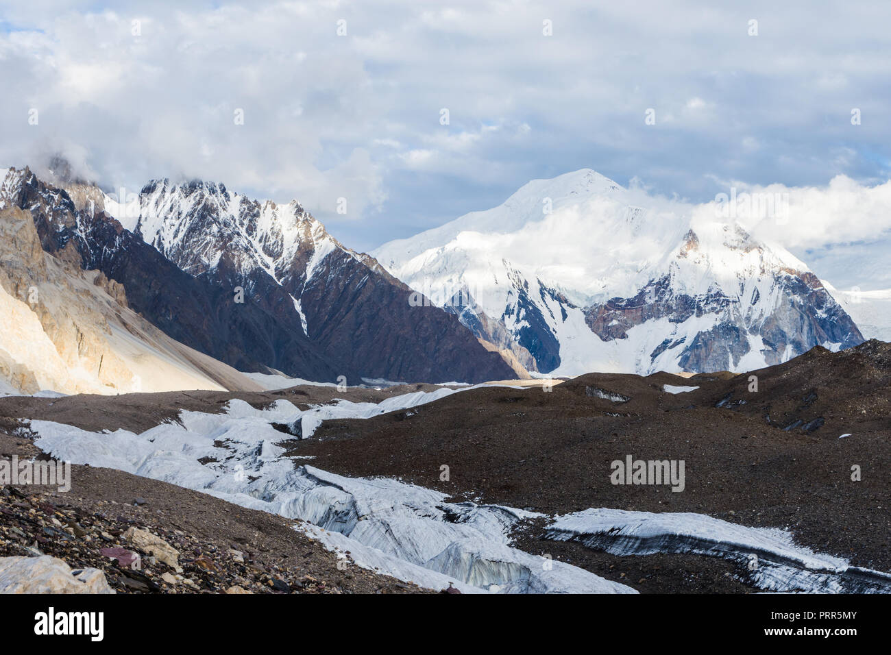 Baltoro Kangri I from Concordia, Baltoro glacier, Karakoram, Pakistan ...