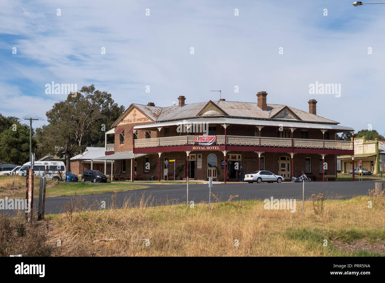 Royal Hotel Woodstock, in the country town of Woodstock,Cowra Shire ...