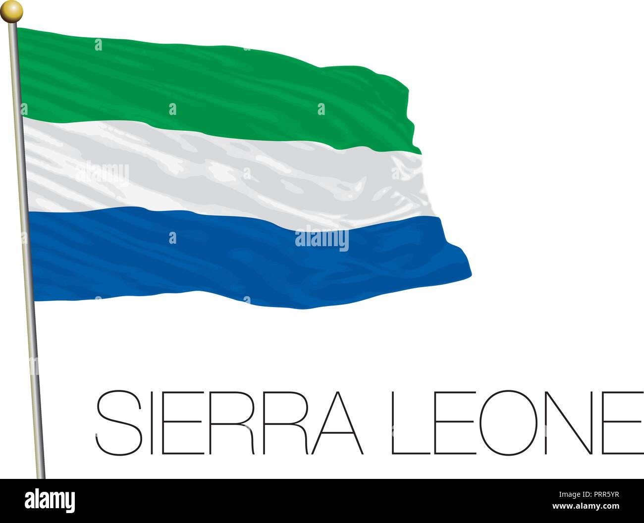 Sierra leone vector hi-res stock photography and images - Alamy