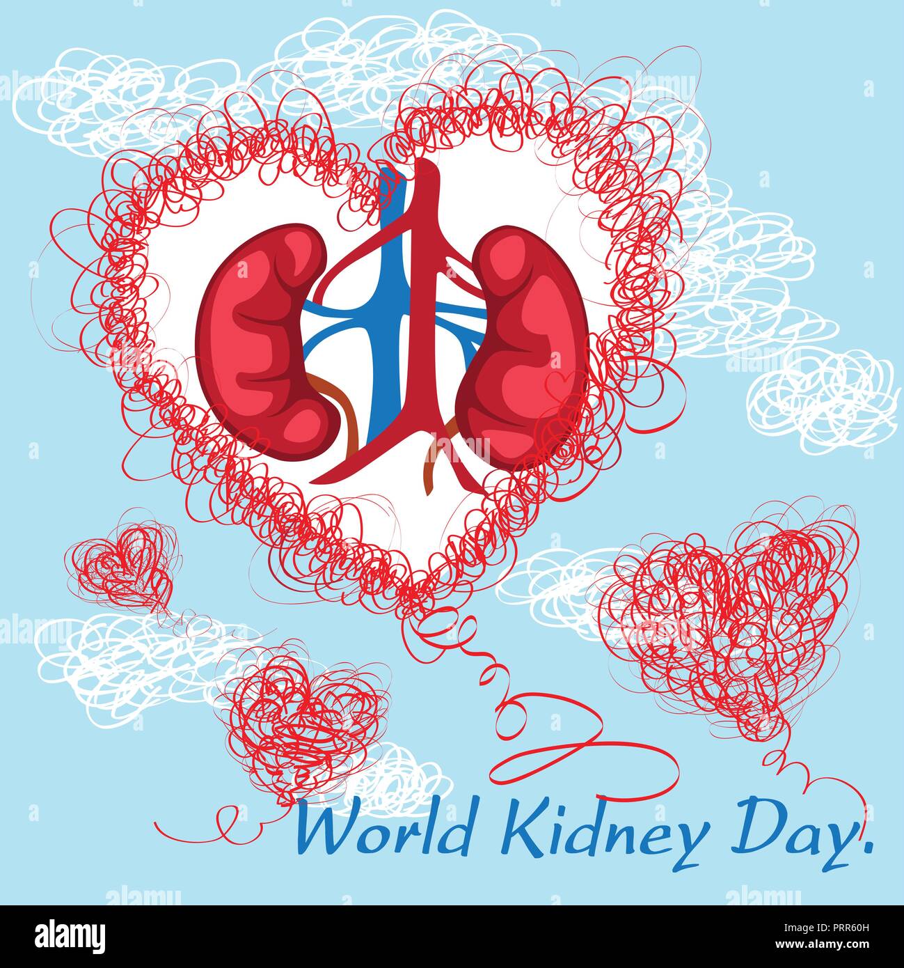 illustration of a Banner For World Kidney Day Stock Vector Image & Art ...