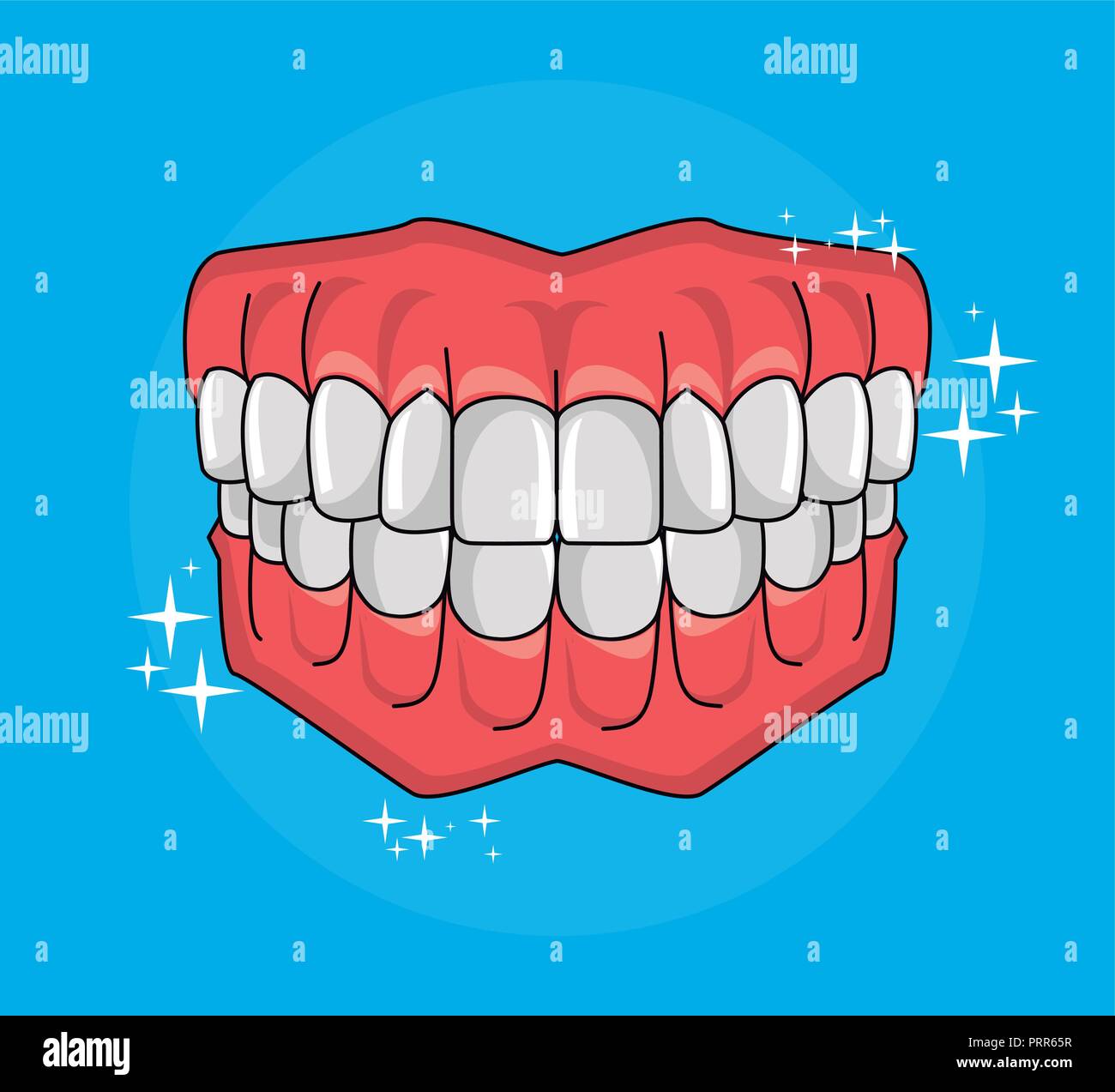 Teeth dental care Stock Vector Image & Art - Alamy
