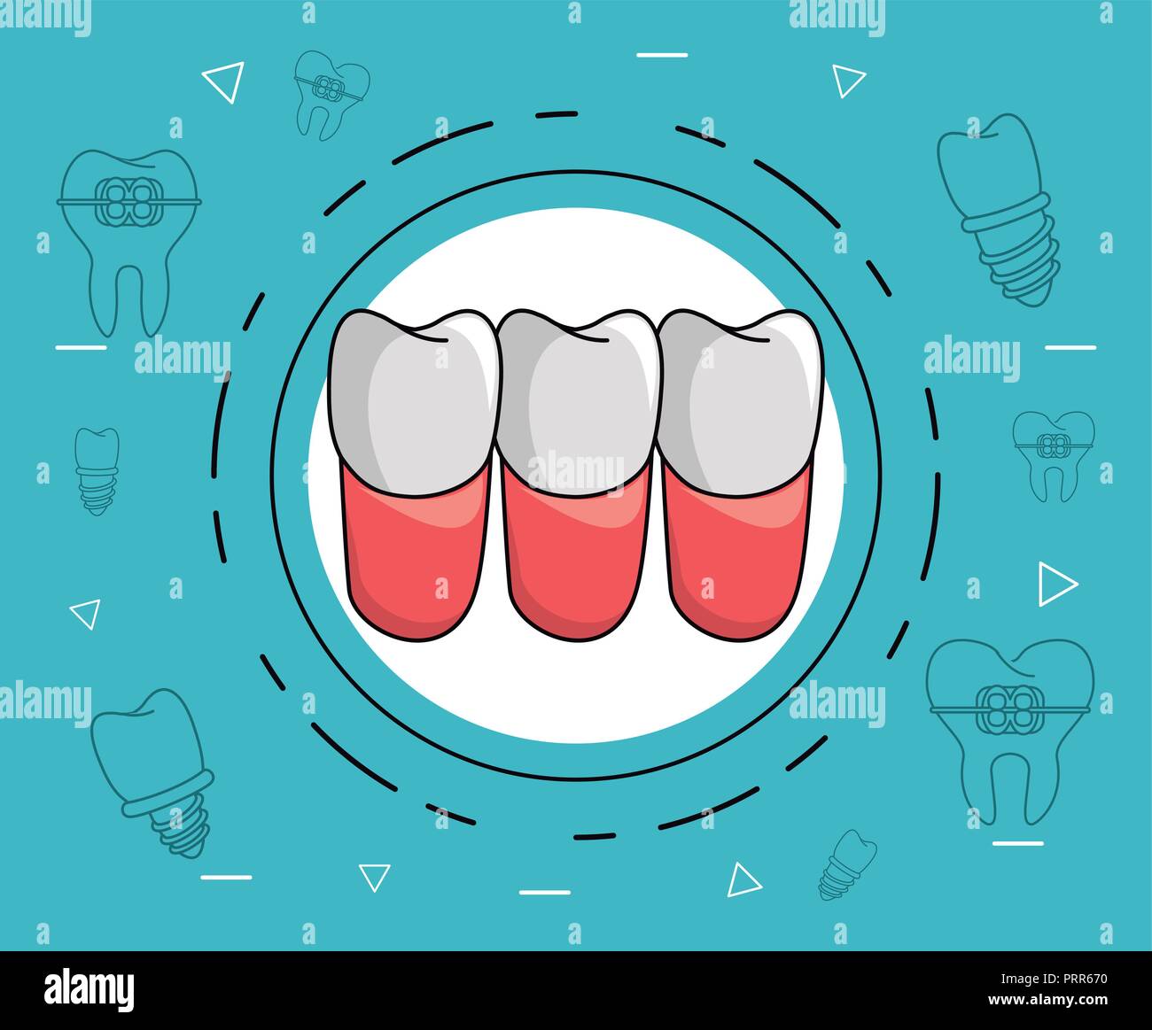 Teeth dental care Stock Vector Image & Art - Alamy