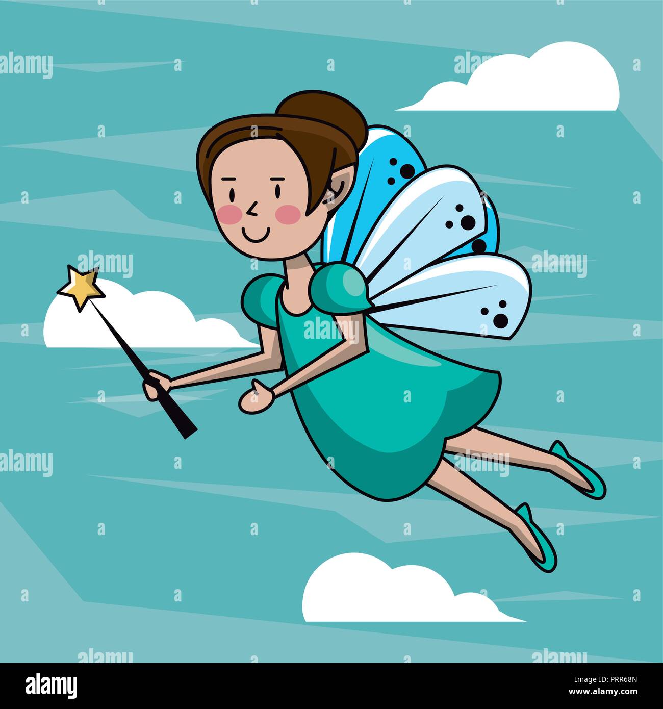 Tooth fairy cartoon Stock Vector Image & Art - Alamy