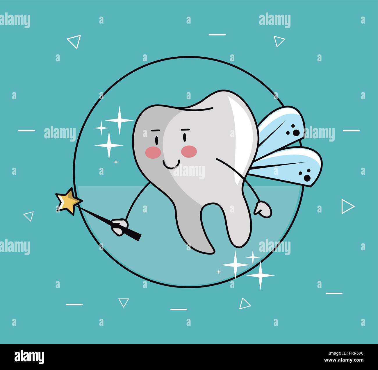 Tooth fairy cartoon Stock Vector Image & Art - Alamy