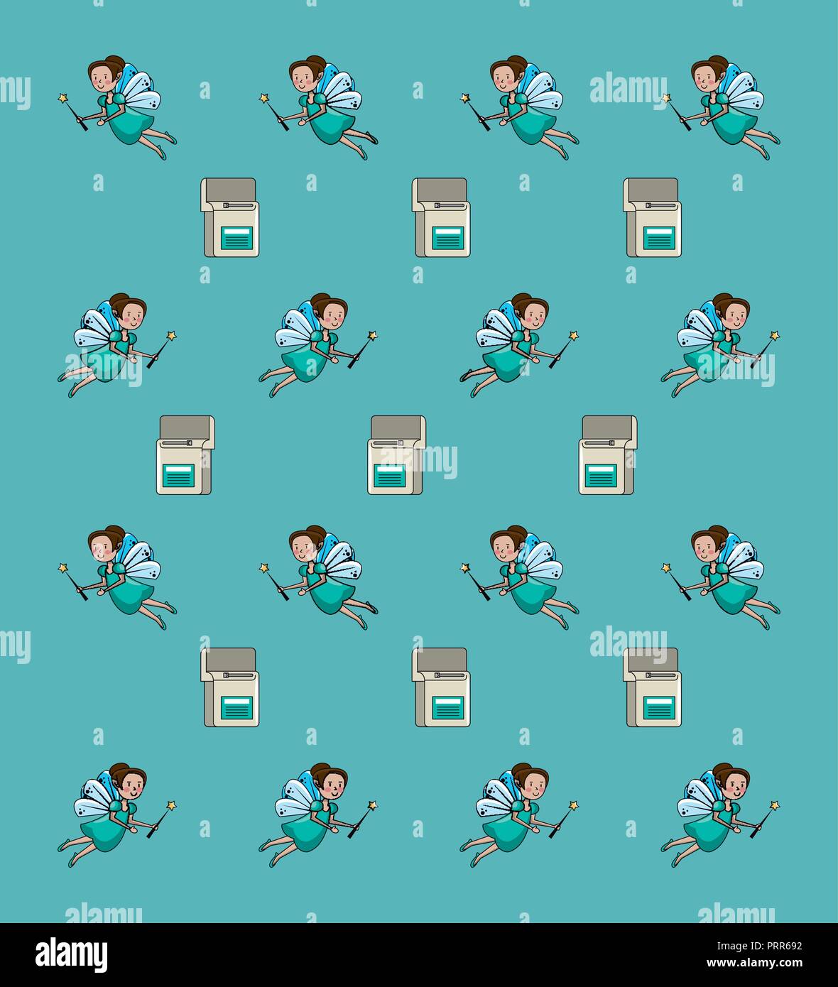 Fairy tooth background Stock Vector Image & Art - Alamy