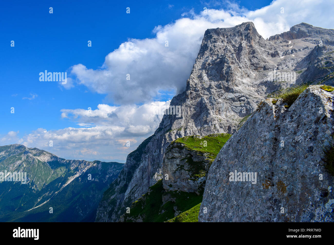 Gran Sasso mountains chain, Prati di Tivo, Teramo Province, Abruzzo ...