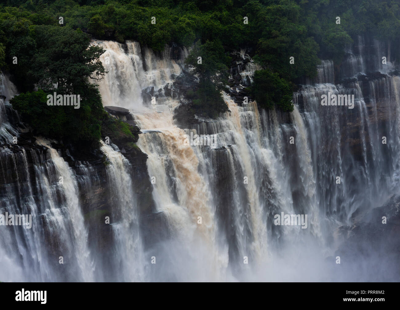 Calandula waterfalls, Malanje Province, Calandula, Angola Stock Photo ...