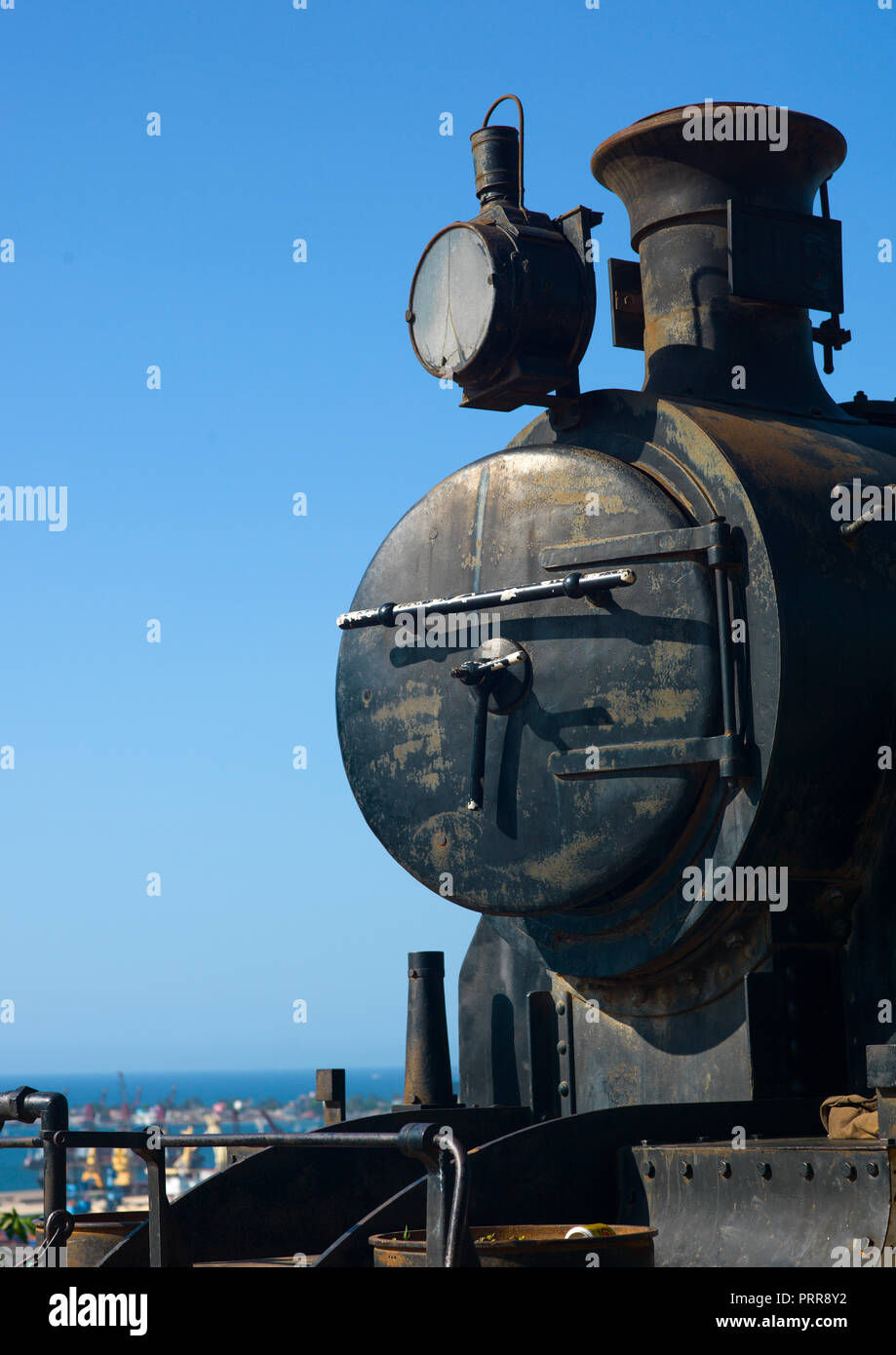 Old locomotive train, Luanda Province, Luanda, Angola Stock Photo - Alamy