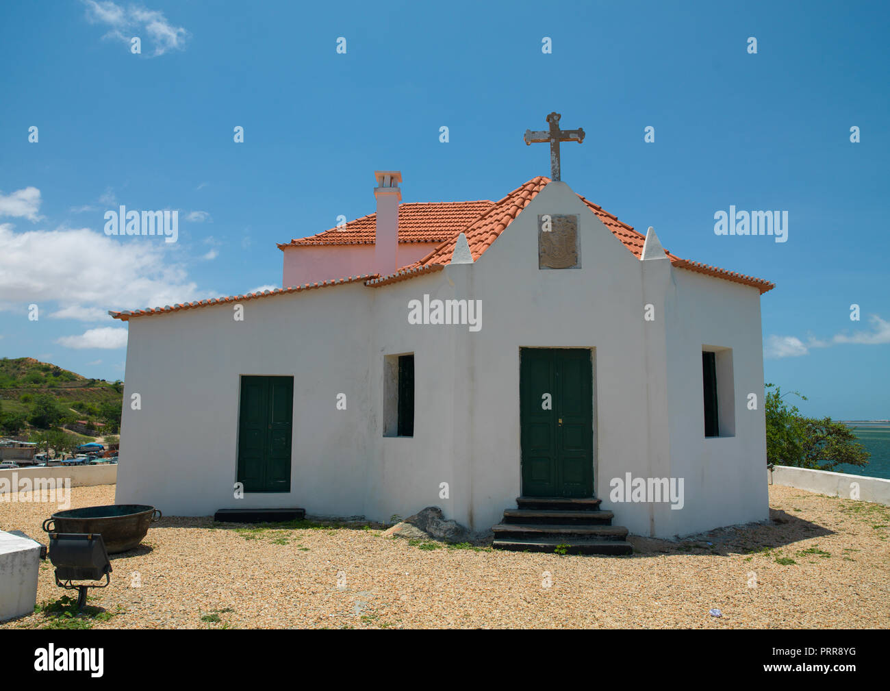 Chapel on the sea, Luanda Province, Samba, Angola Stock Photo - Alamy