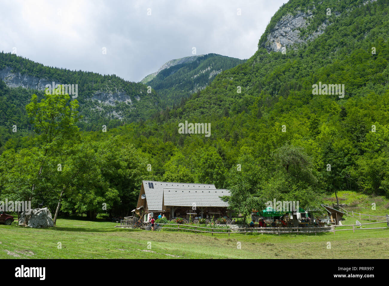Restaurant / Cafe in Voje valley Triglavski National Park, Slovenia ...