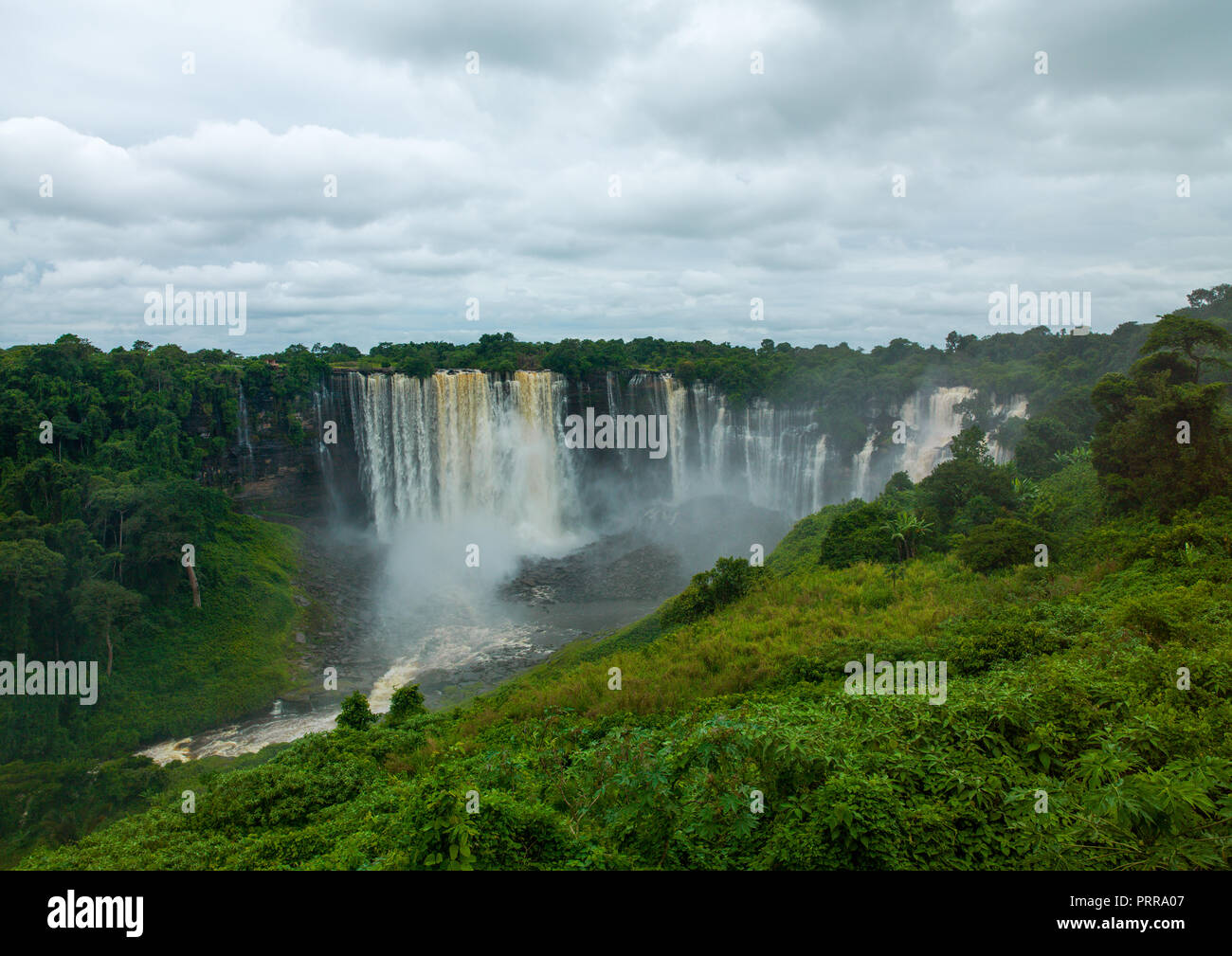 Calandula waterfalls, Malanje Province, Calandula, Angola Stock Photo ...