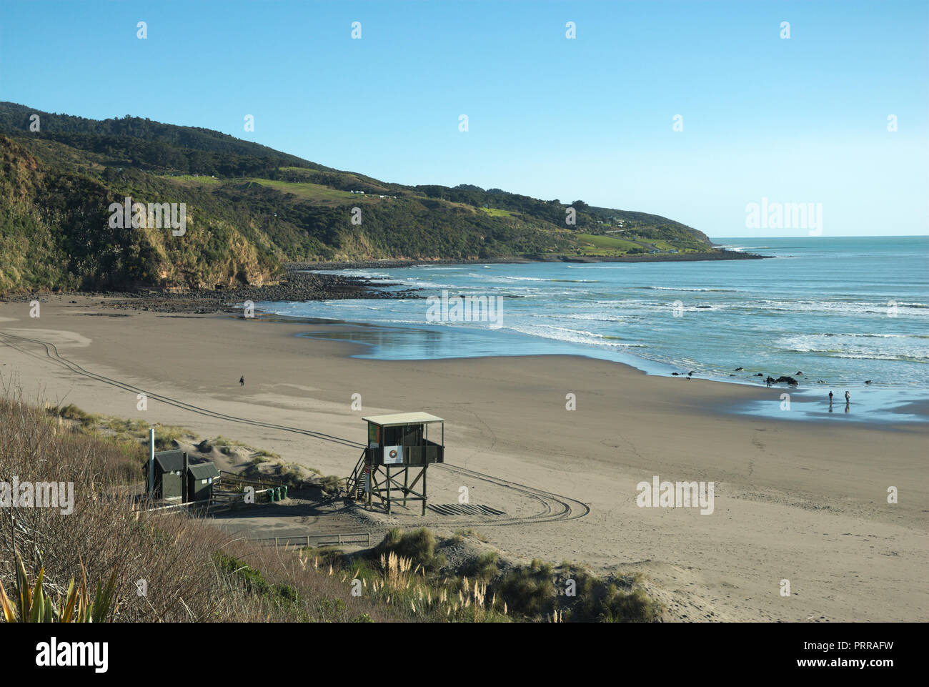 Beautiful Beaches in Raglan, Waikato, North Island, New Zealand Stock ...