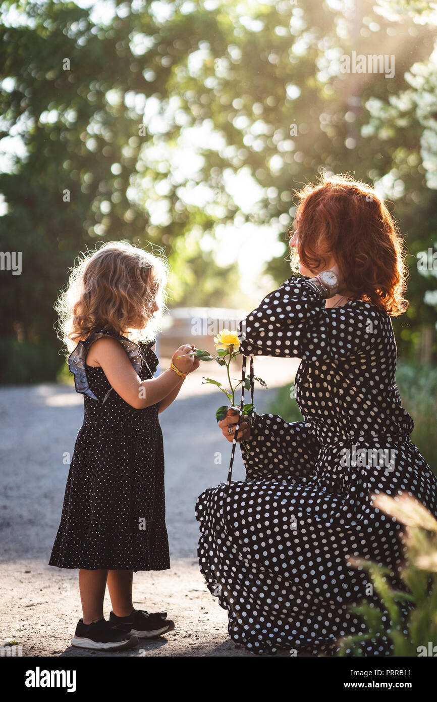 Daughter rose hi-res stock photography and images - Alamy