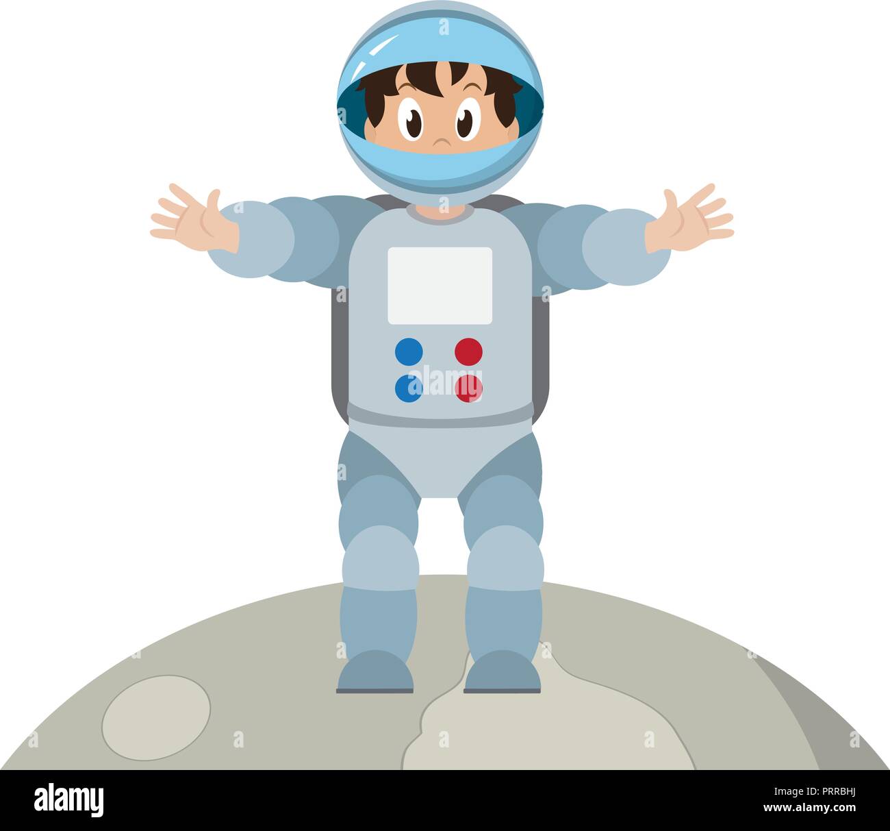 Kid boy rocket vector child dream hi-res stock photography and images ...