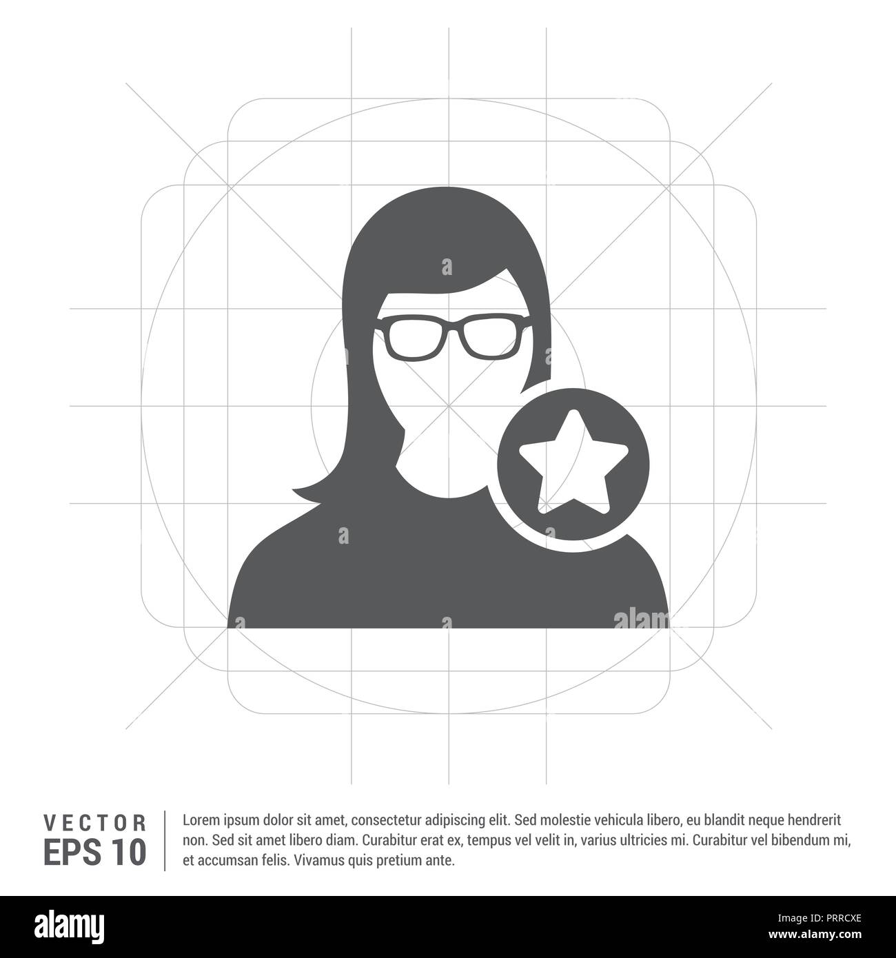 Favorite user icon Stock Vector Image & Art - Alamy