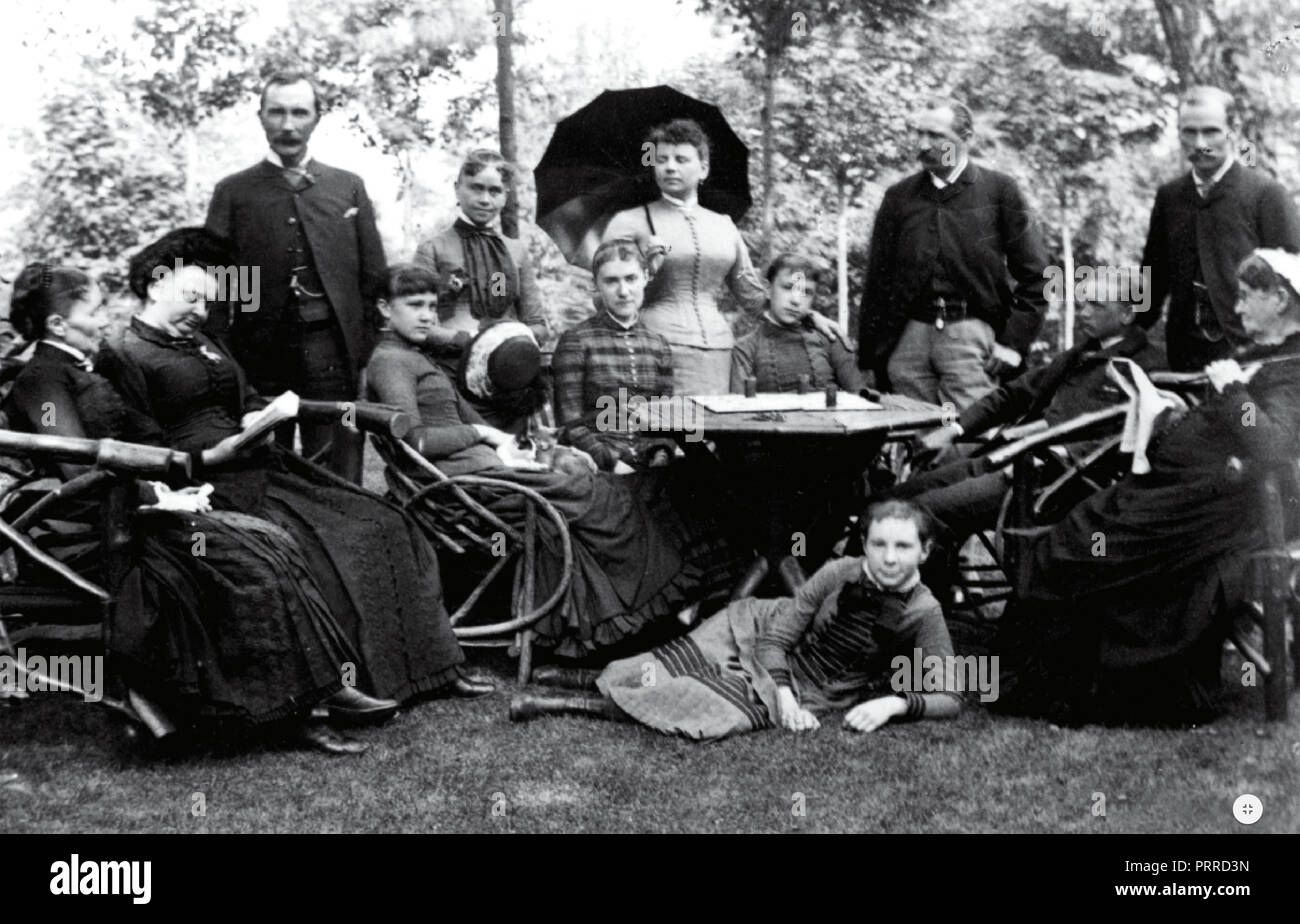 John rockefeller and wife hi-res stock photography and images - Alamy