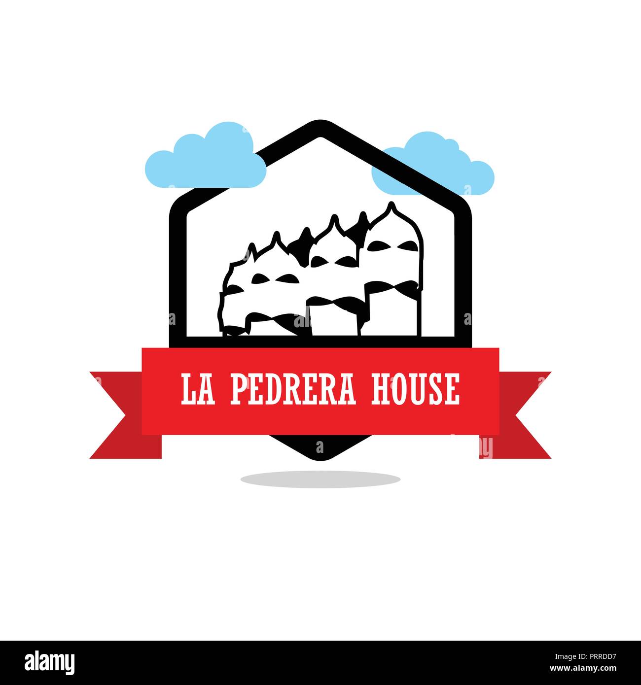 World Famous landmarks design with creative background vector Stock ...