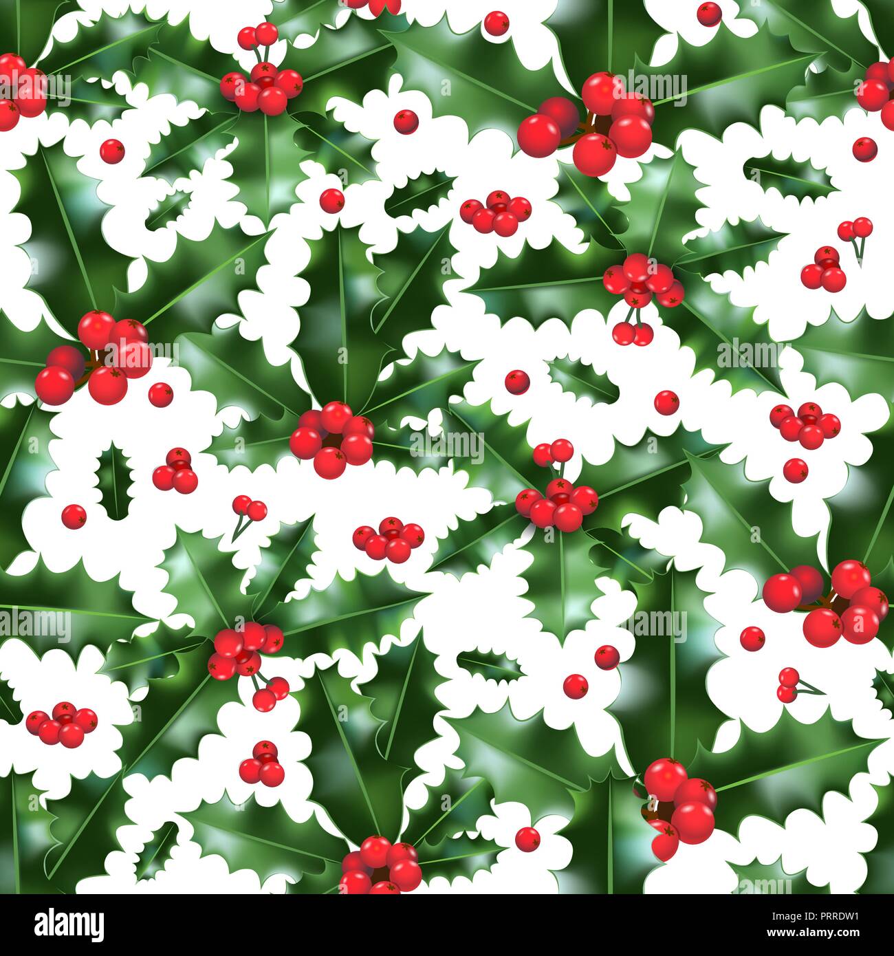 Red berry pattern hi-res stock photography and images - Alamy