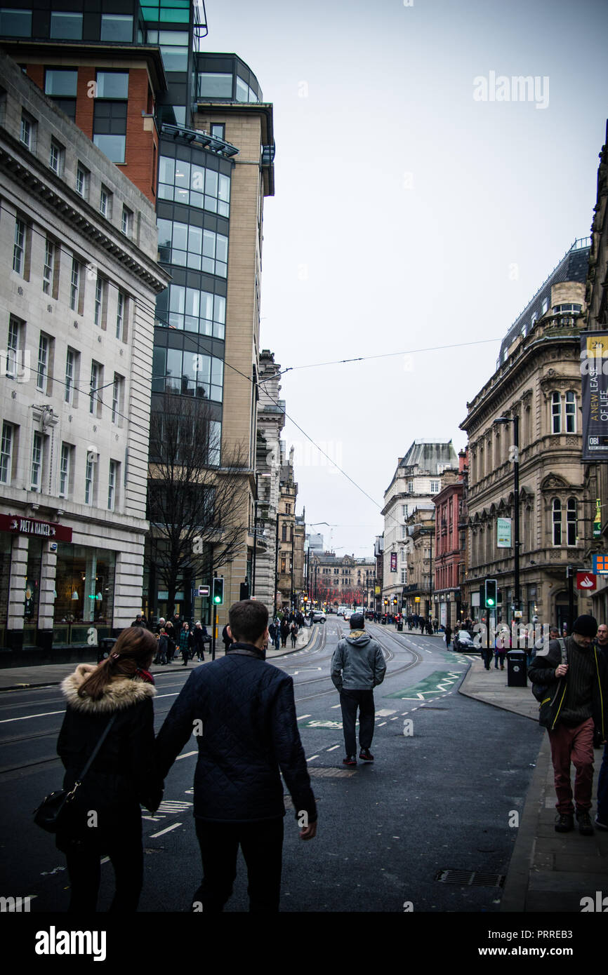 Manchester Street Photography, uk Stock Photo - Alamy