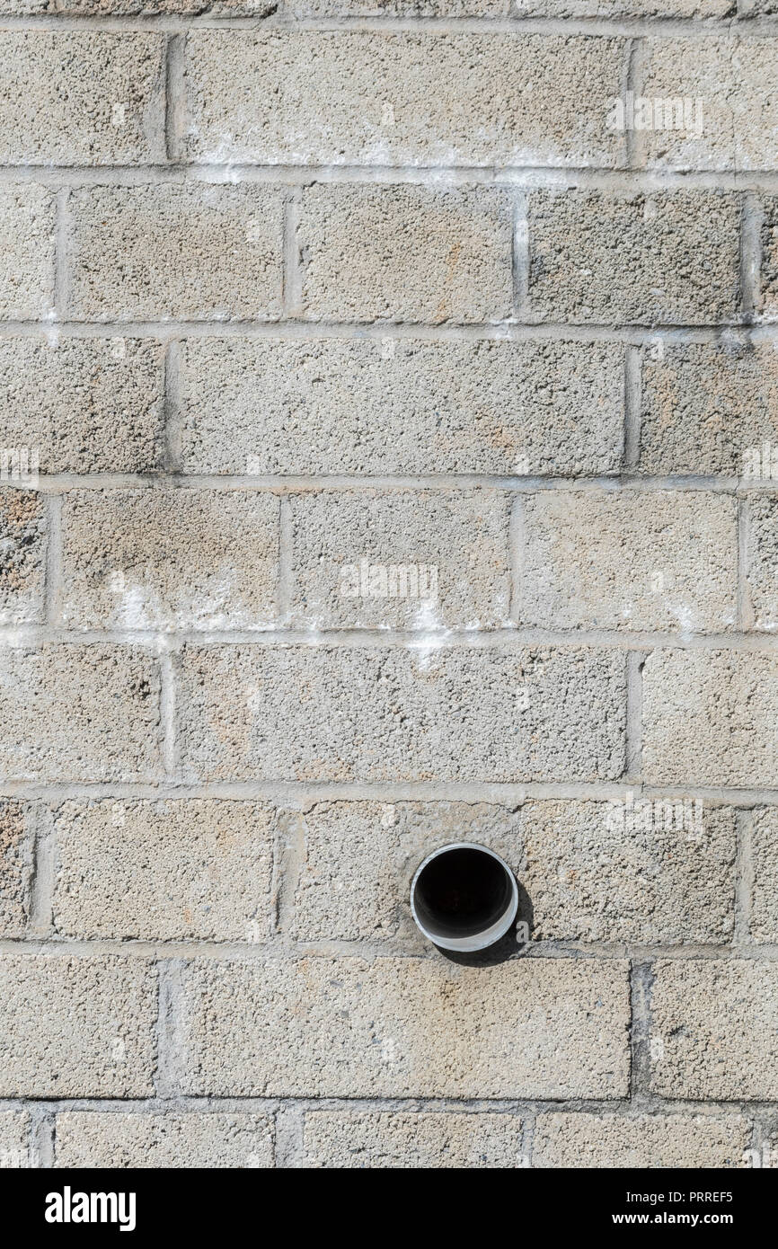Abstract concrete wall, blank concrete building wall. Possibly metaphor ...