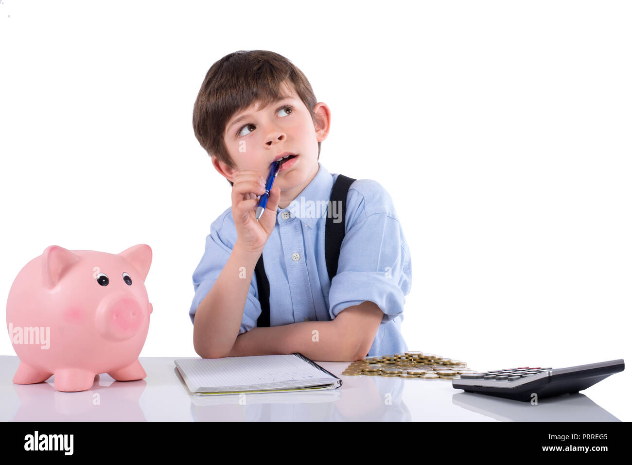 The calculating boy hi-res stock photography and images - Alamy