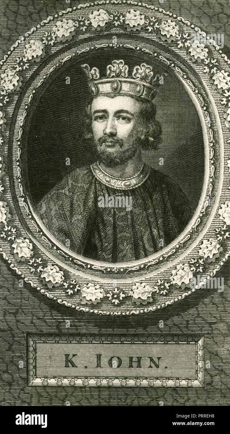 King John, painting 1920s Stock Photo - Alamy