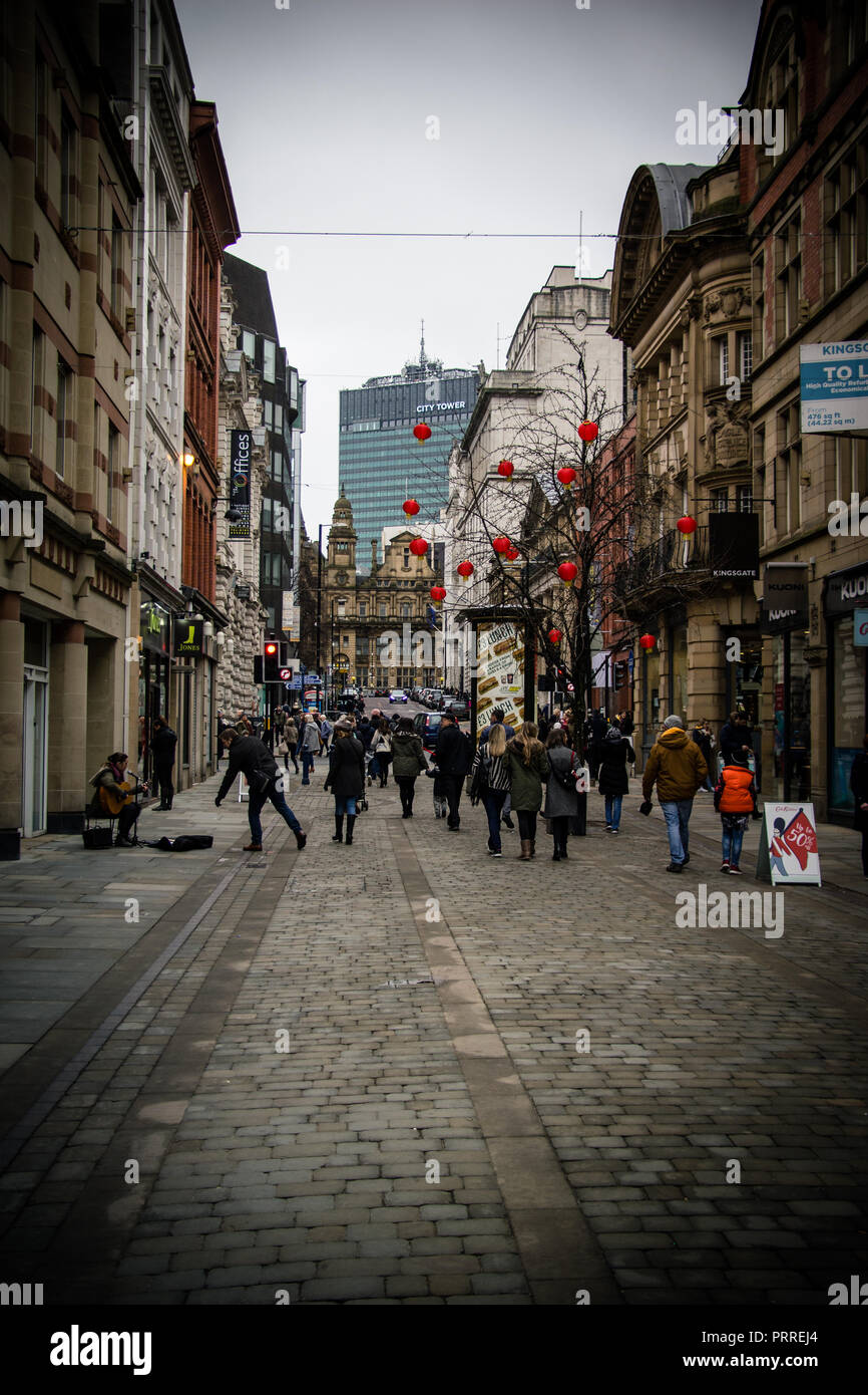 Manchester Street Photography, uk Stock Photo - Alamy