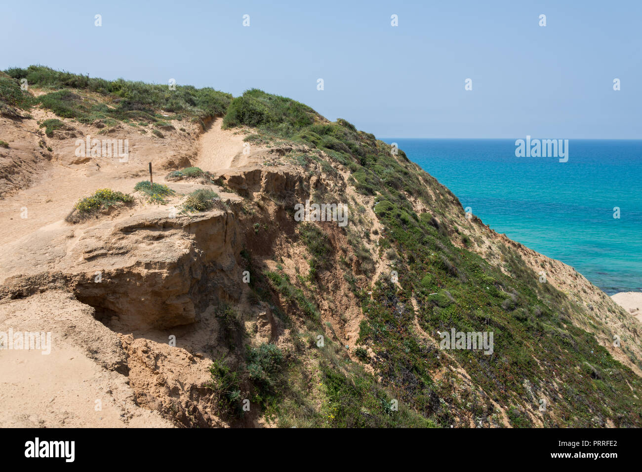 At Sharon Beach National Park, Sharon area, Israel Stock Photo - Alamy