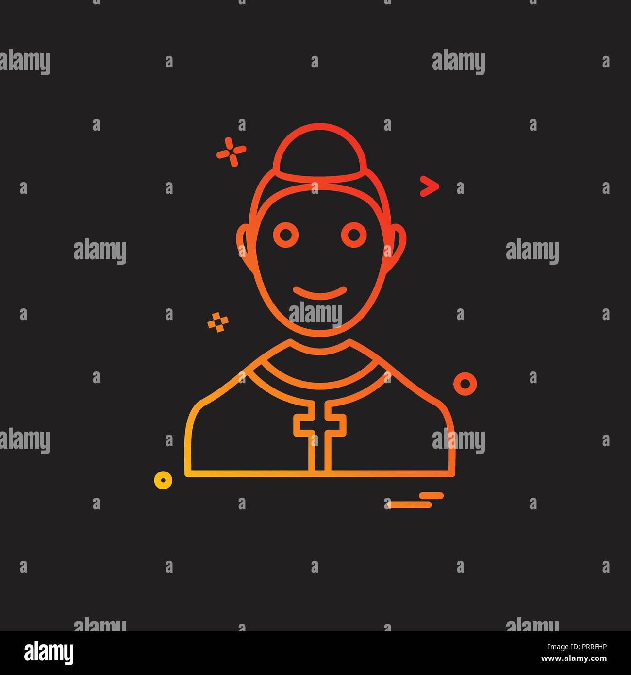 Saint reverend Stock Vector Images - Alamy