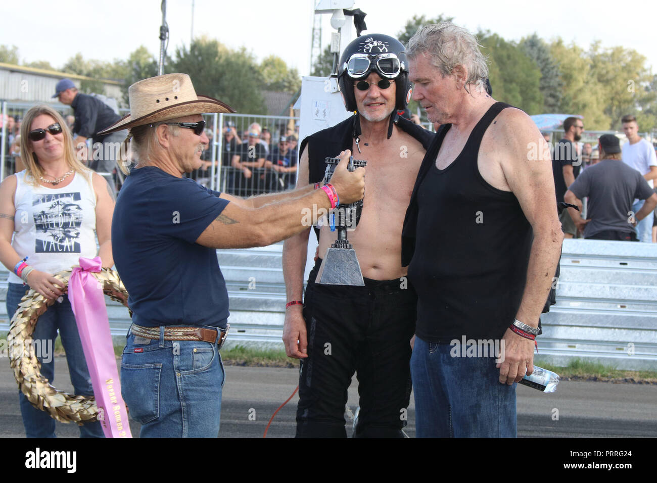 Werner das Rennen at Flugplatz Hartenholm bei Segeberg Featuring: Konny ...