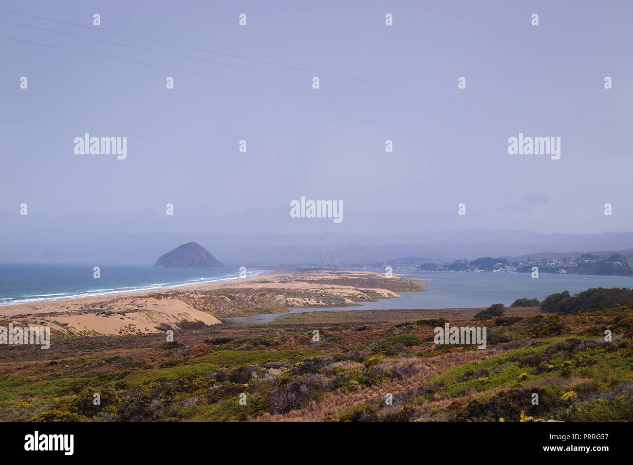 Fall rain at Montana Dé Oro California state nature preserve Stock ...