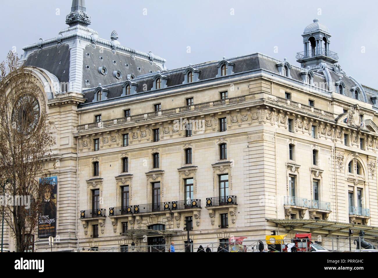 Traditional architecture, authentic french architectural in Paris Stock ...