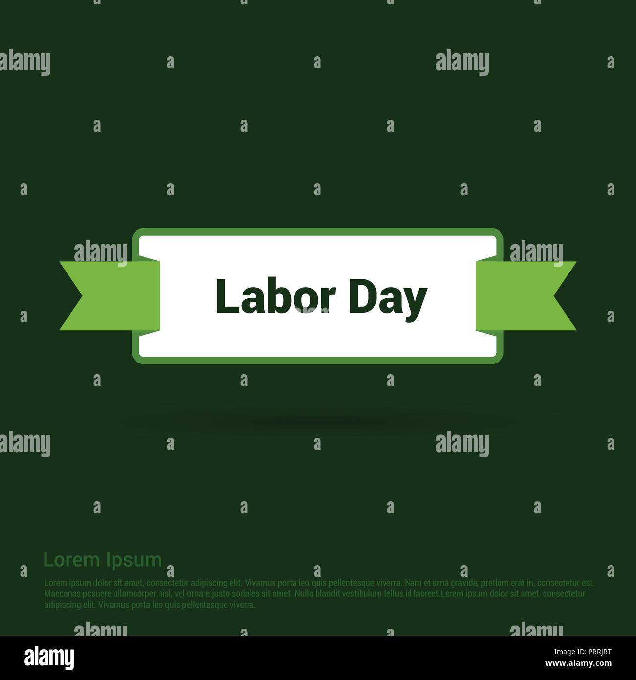 Labor day creative design with typography vector Stock Vector Image ...