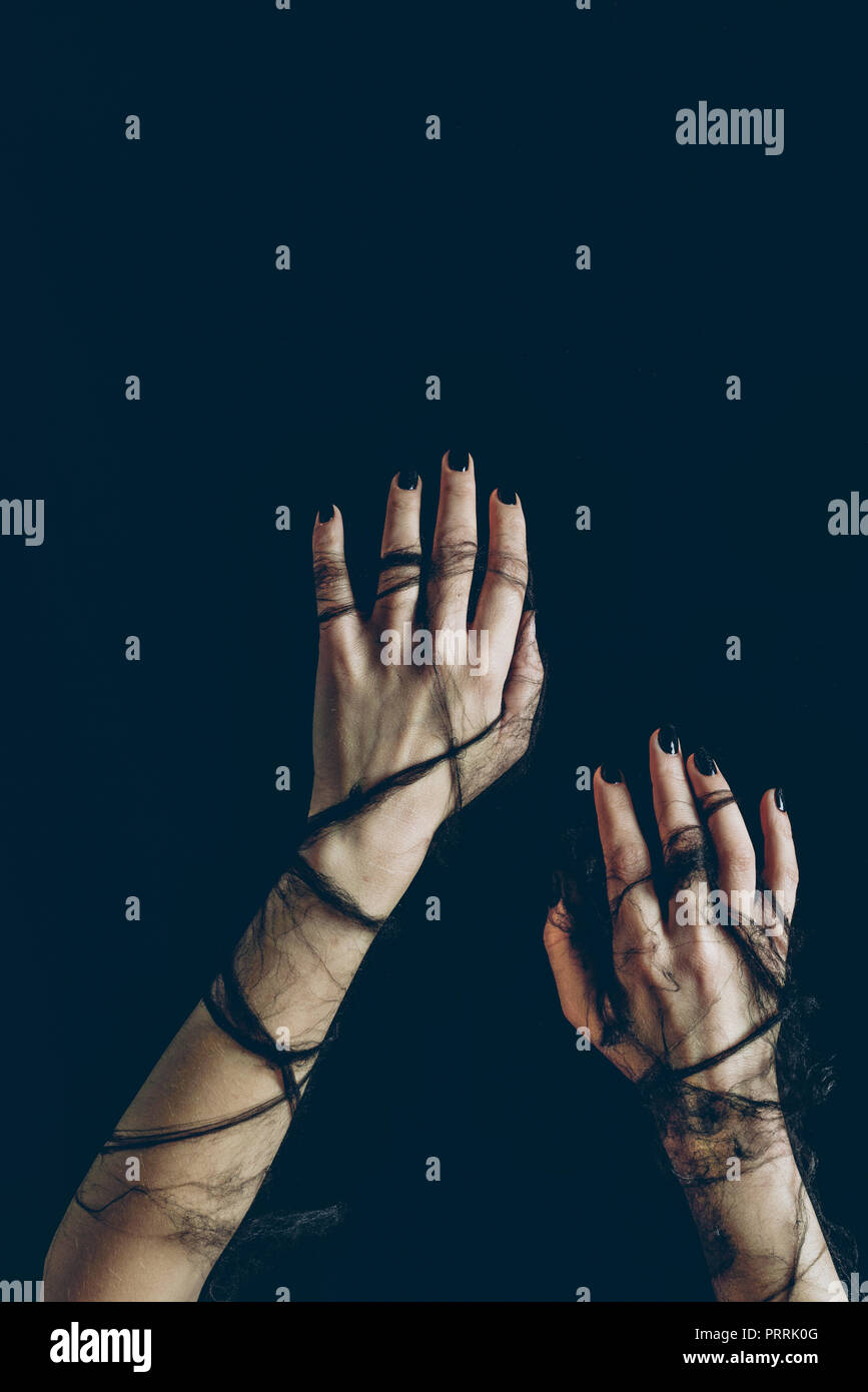 Spider hands hi-res stock photography and images - Alamy