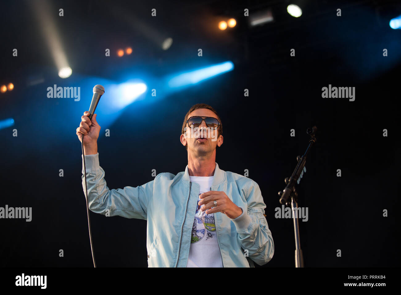 Denmark, Aarhus - June 10, 2017. The English singer, songwriter and ...