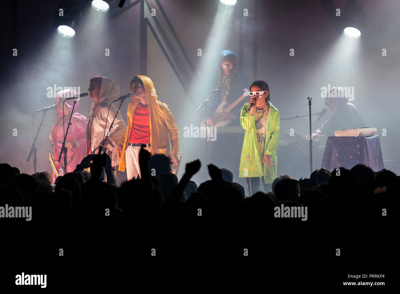Denmark, Roskilde - July 5, 2018. The international art pop band ...