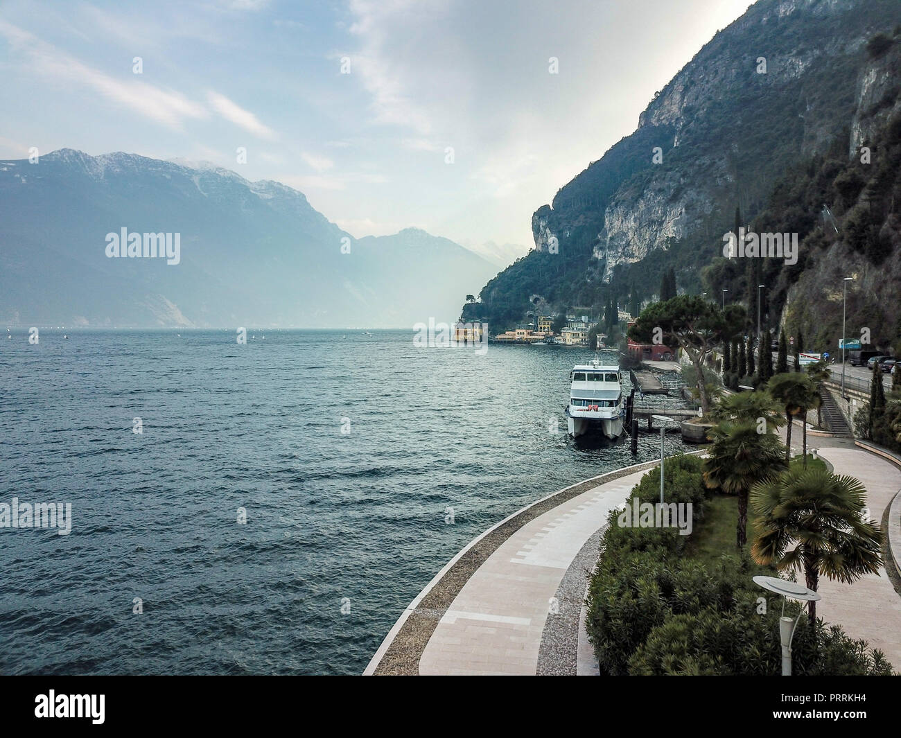 Birds eye view riva del garda hi-res stock photography and images - Alamy