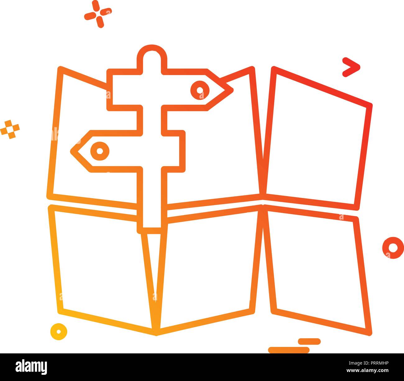 Navigation icon design vector Stock Vector Image & Art - Alamy